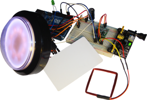 [tutorial] Big Dome Button – NeoPixel Ring | Blog - Codebender Arduino IDE