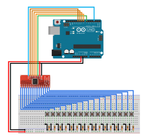 [tutorial] MUX74HC4067 | Blog - Codebender Arduino IDE