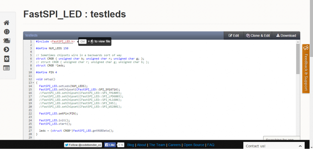 Tech Stuff New Additions In Codebender Blog Codebender Arduino Ide 8143